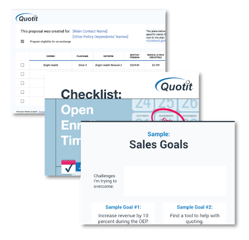 Sales and Marketing Toolkit for AEP and OEP | Quotit